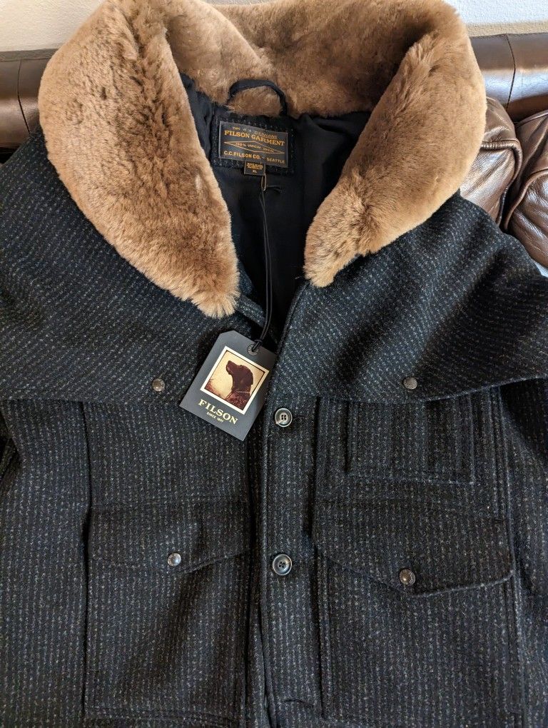 Filson Lined Mackinaw Wool Packer Coat XL 2022 Limited Edition for Sale ...