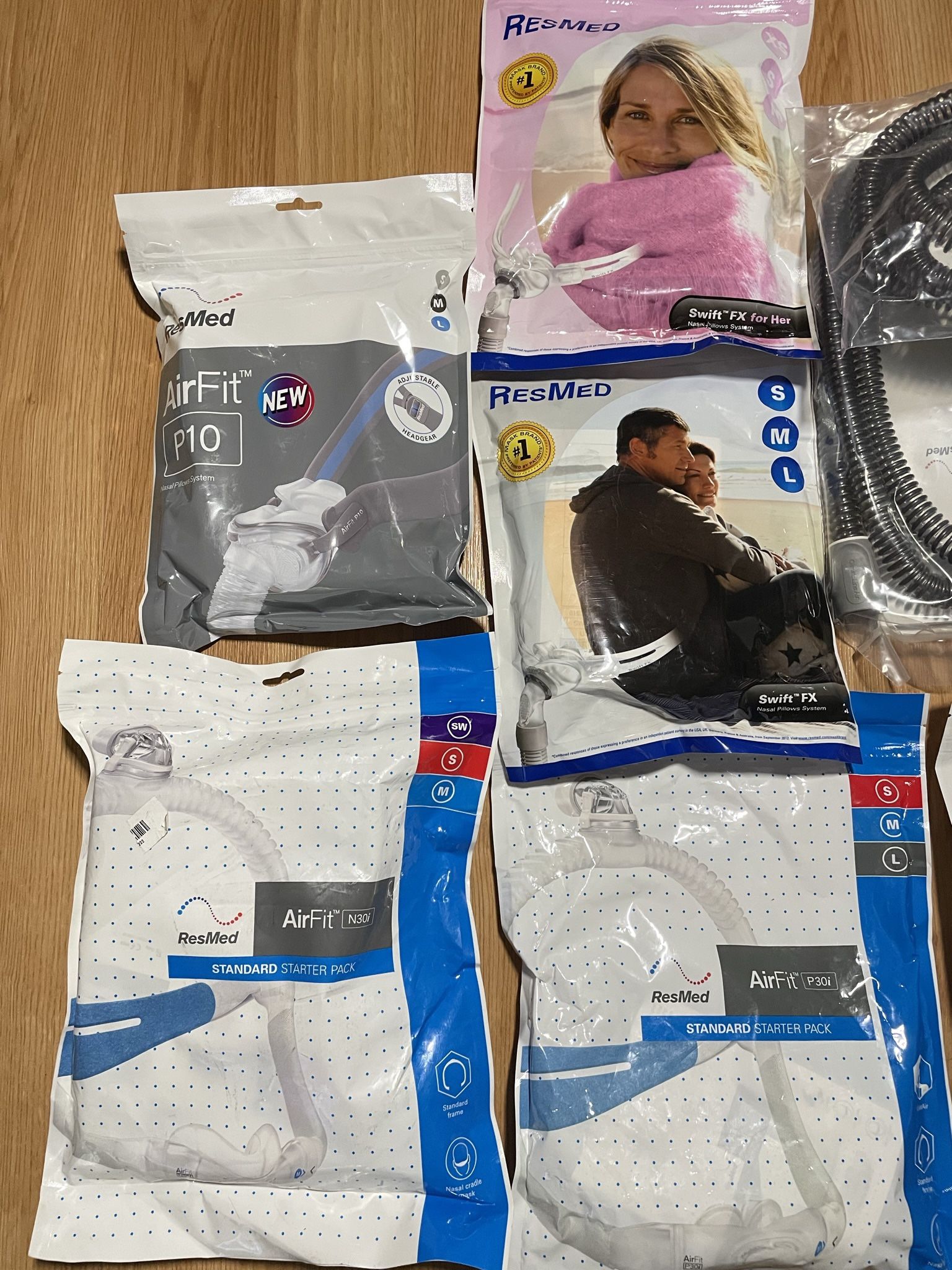 CPAP mask (F20, F30, F30i, N30, N30i, P30i, P10, Swift Fx, Dreamwear ...