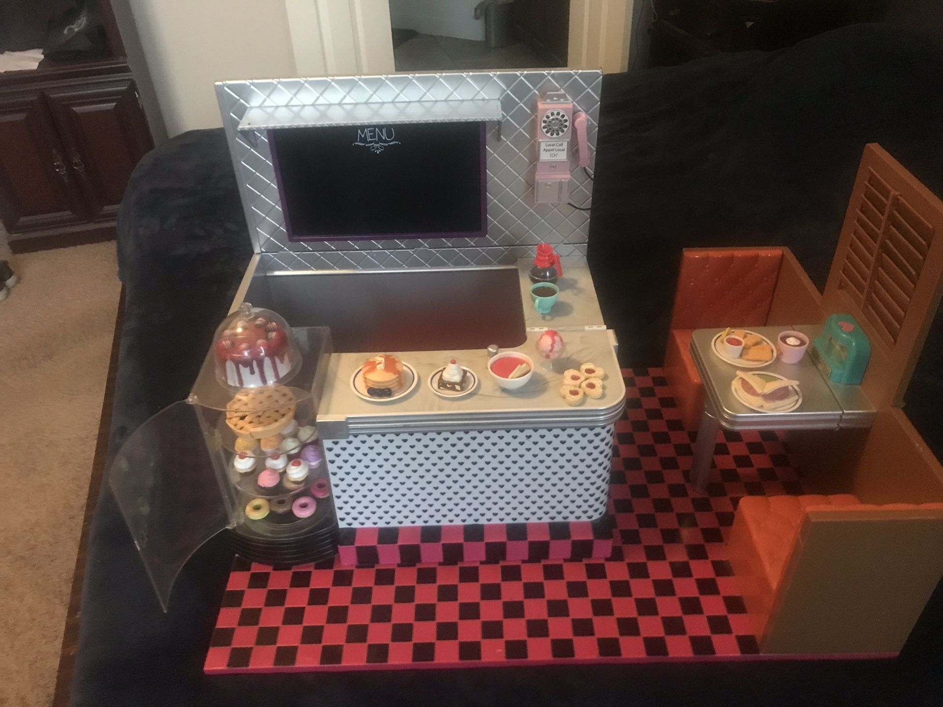 Our Generation Bite to Eat Retro Diner for 18" Dolls for Sale in Fort ...