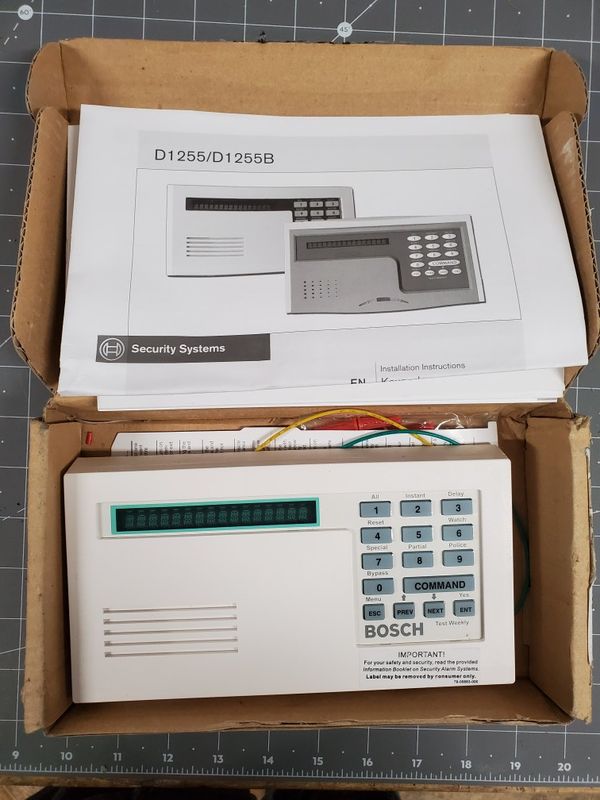 Bosch D1255 Keypad. New for Sale in Bremerton, WA - OfferUp
