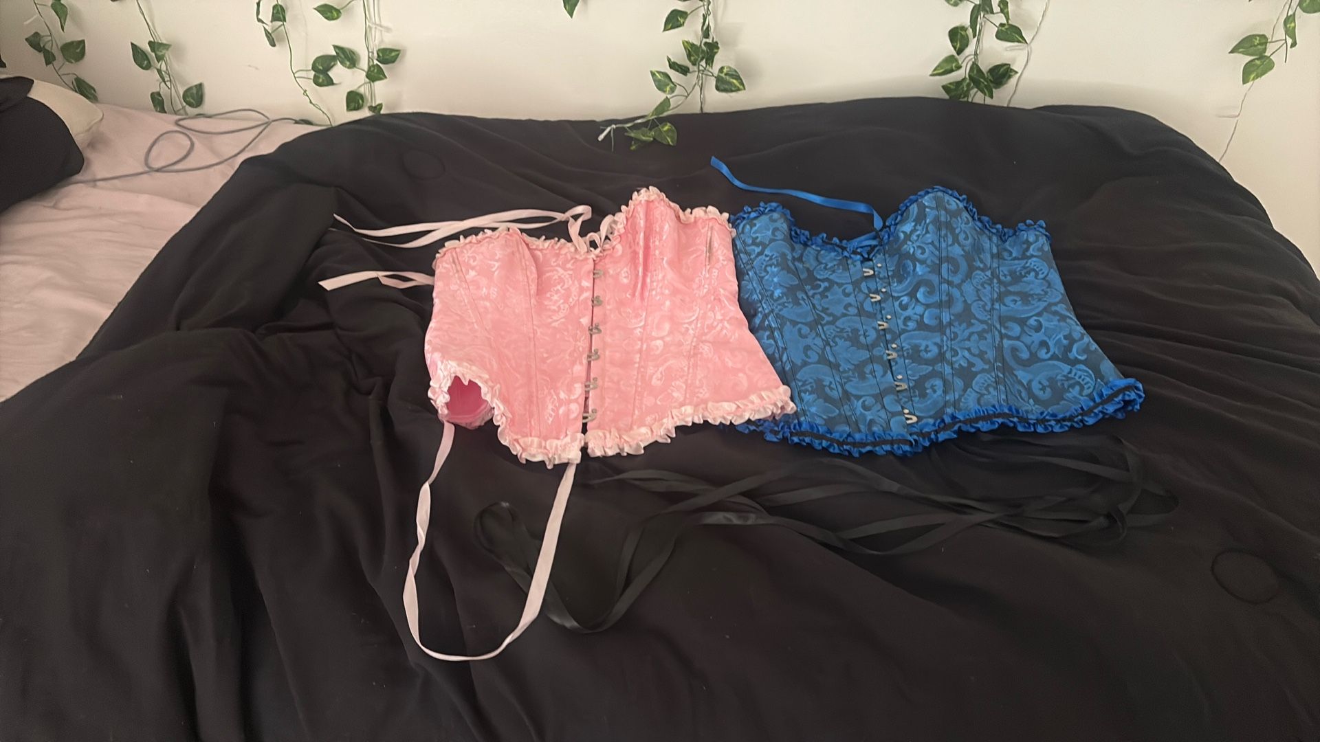 Pink And Blue Corset 15 Each for Sale in Bakersfield, CA - OfferUp