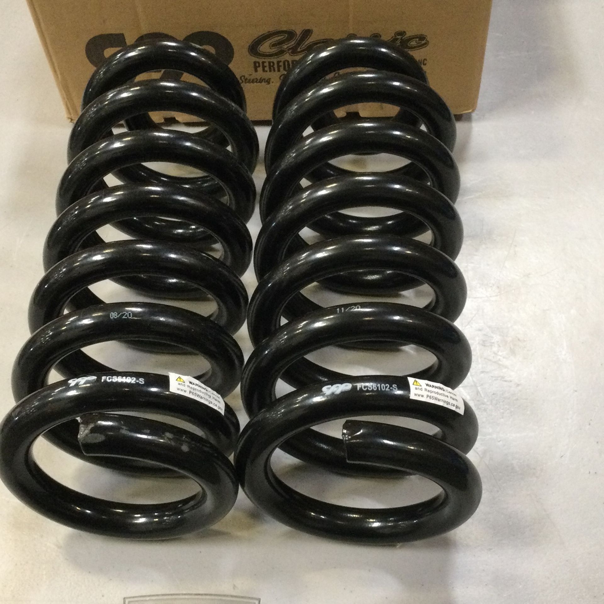 1963 To 72 CPP Chevy C10 Truck Stock Front Coil Springs First $80.00 ...