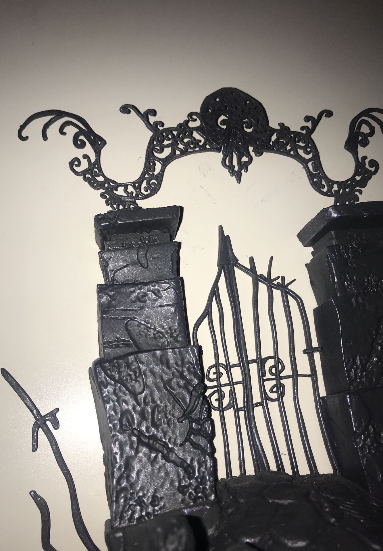 Nightmare Before Christmas Graveyard Gate