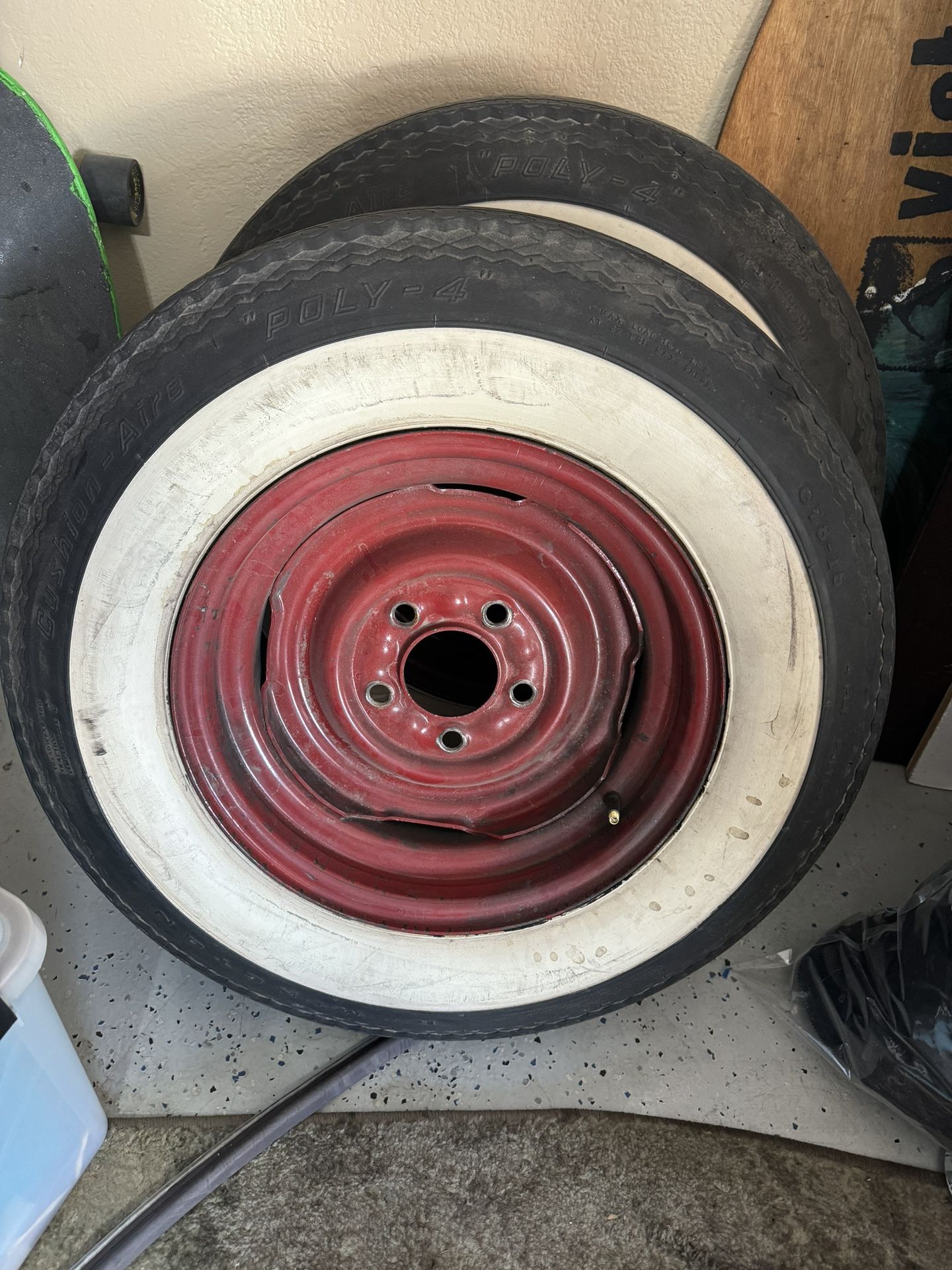Set 4 White Walls Tires W/ Rims for Sale in Las Vegas, NV - OfferUp
