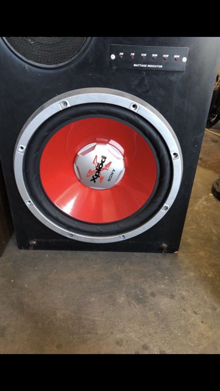 Sony explode 12” subwoofers in surround sound boxes for Sale in Waddell ...