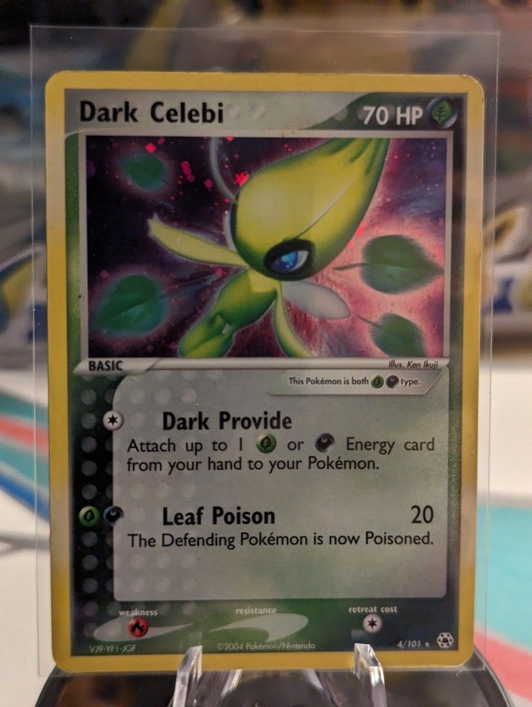 Dark Celebi Card
