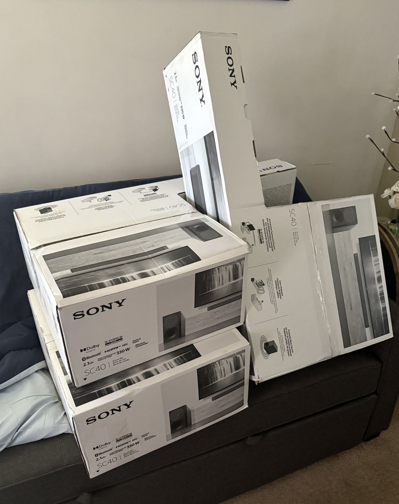 Sony HT-SC40 Soundbar + Wireless Subwoofer (New) | 2.1ch Surround ...