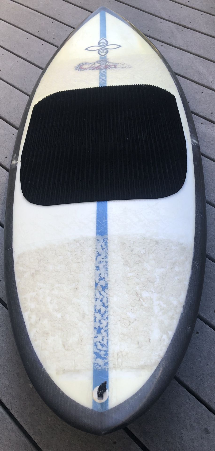 Infinity Custom Kneeboard Epoxy Super Light With Custom Deck Pad Air ...