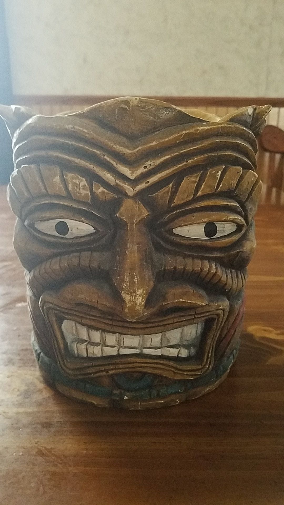 Tiki Man Face