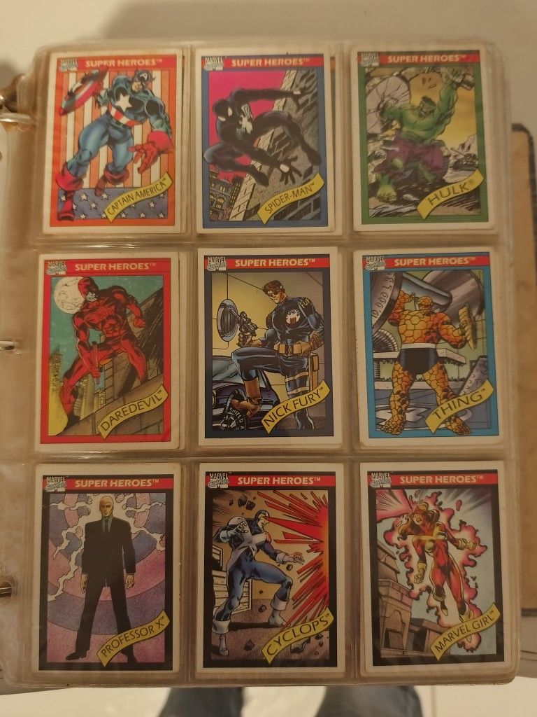 Marvel Comics Trading Cards for Sale in St. Petersburg, FL - OfferUp