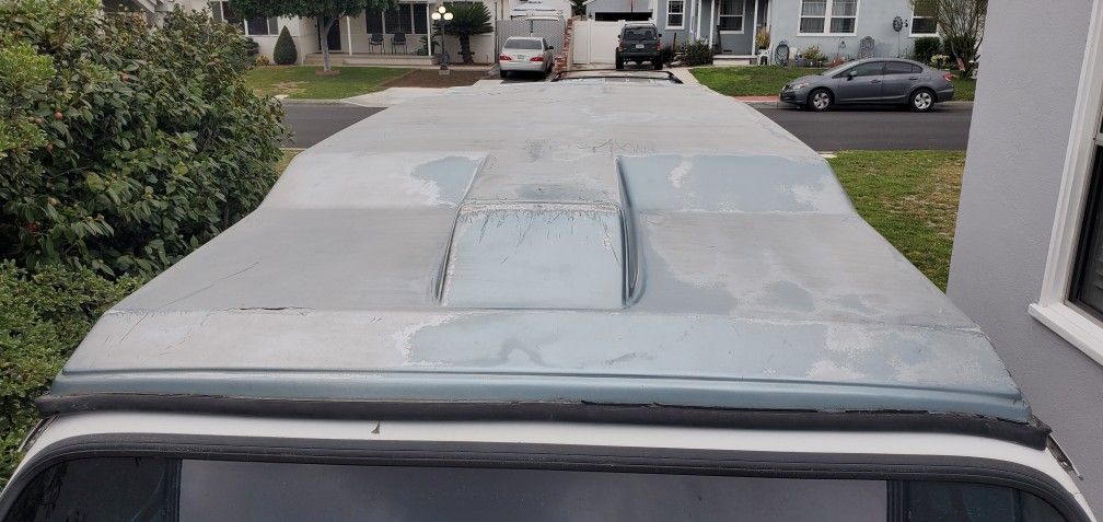 Squarebody High Top Suburban Fiberglass Roof Conversion for Sale in ...