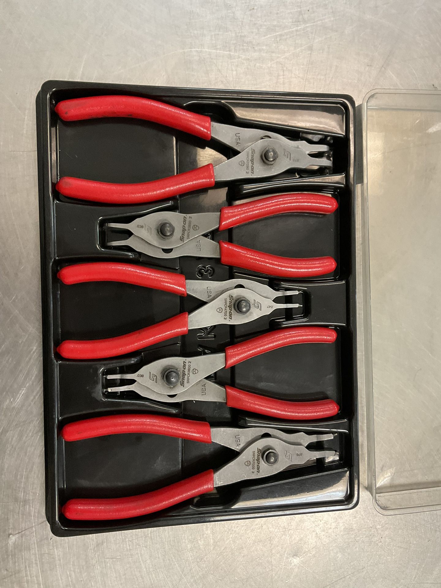 Snap On 5 Pc Snap Ring Plier Set (9679) for Sale in Horizon City, Texas ...
