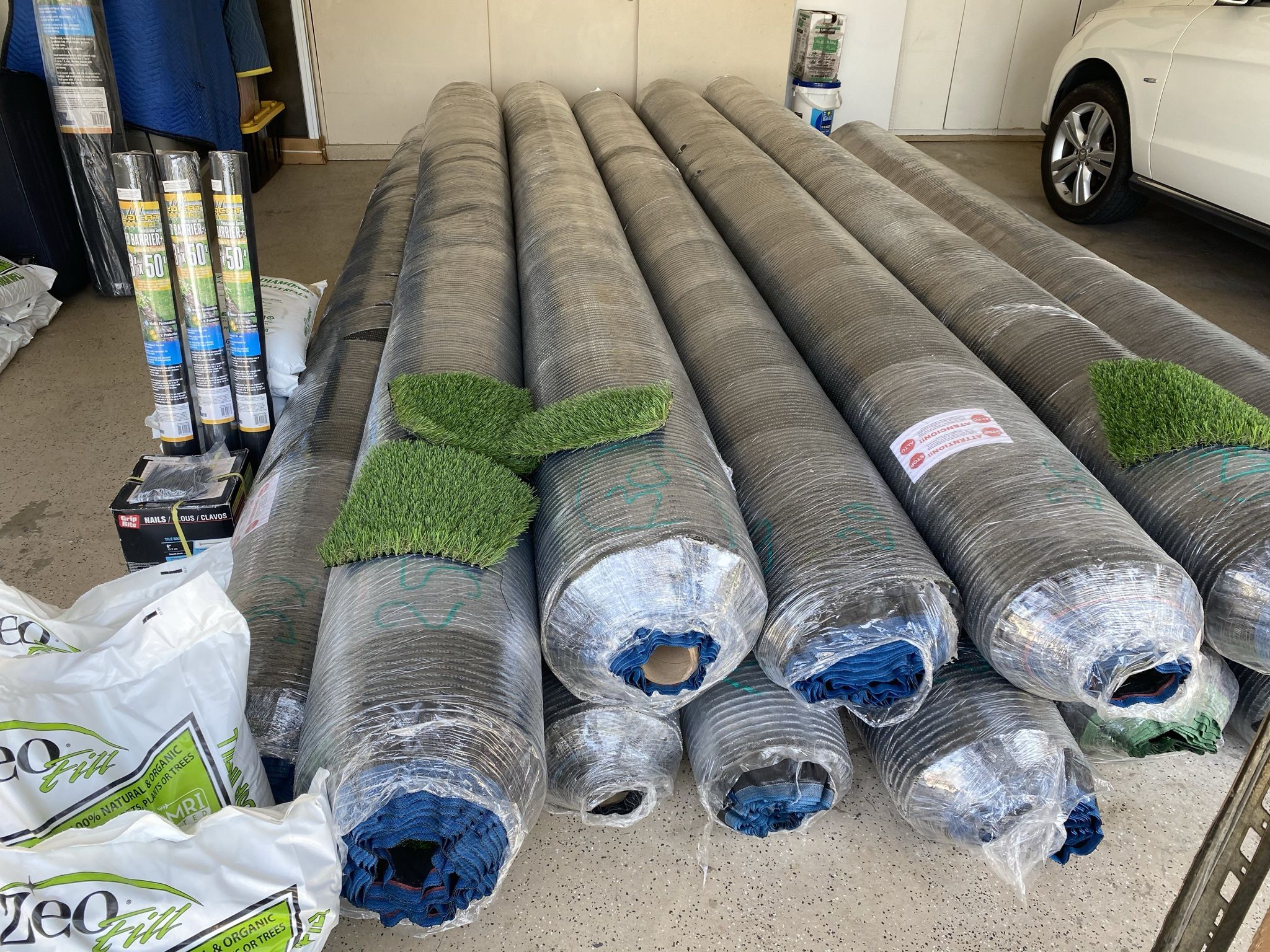 Artificial Grass Roll Size Is 15x25 Price Is Firm At $850 for Sale in ...