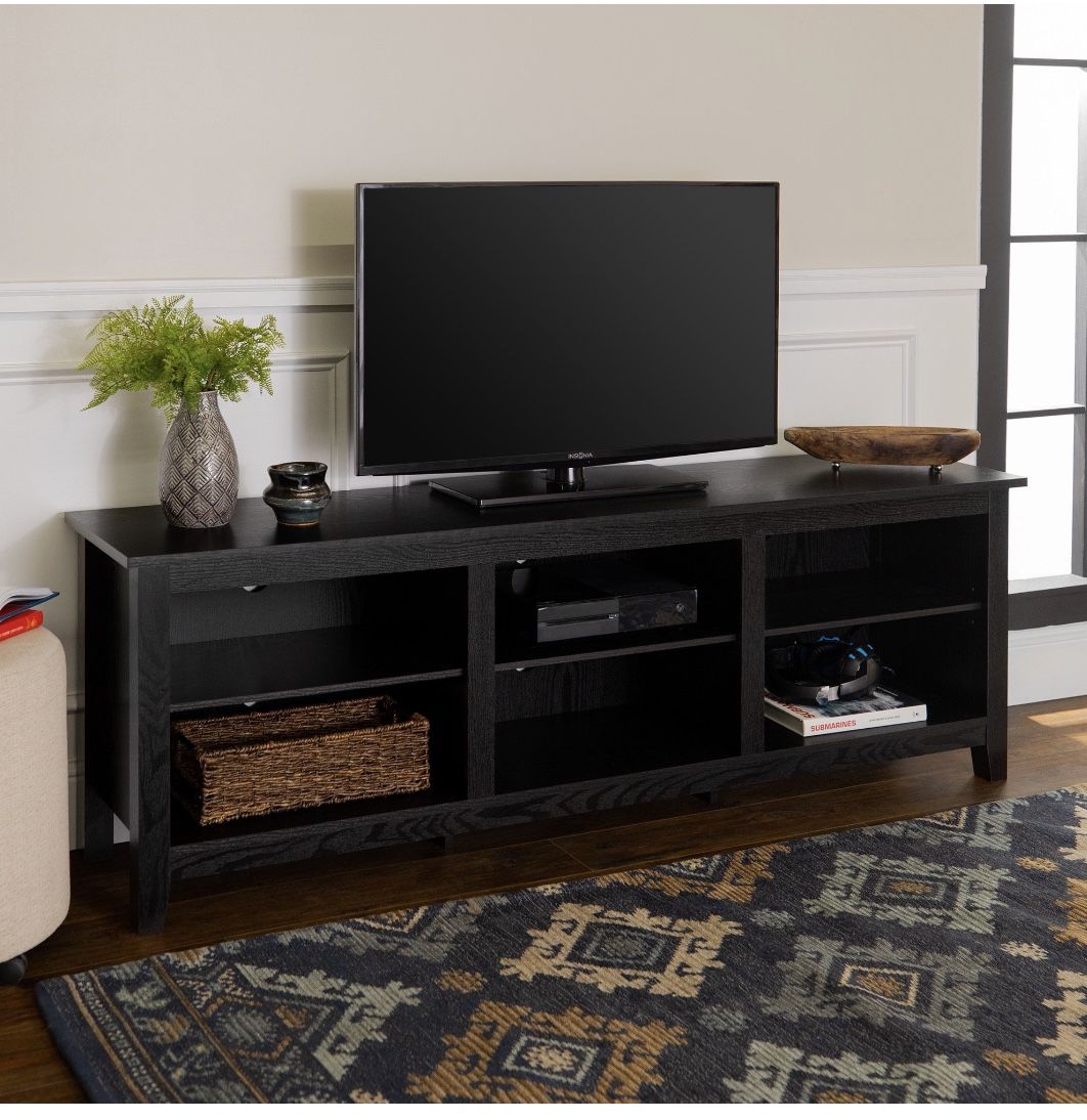 Manor park wood tv media storage stand for tvs up to 78 inch store