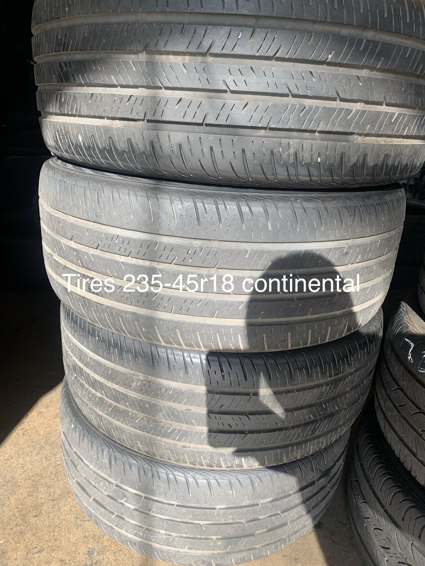 Tirez 235-45r18 continental for Sale in Anaheim, CA - OfferUp