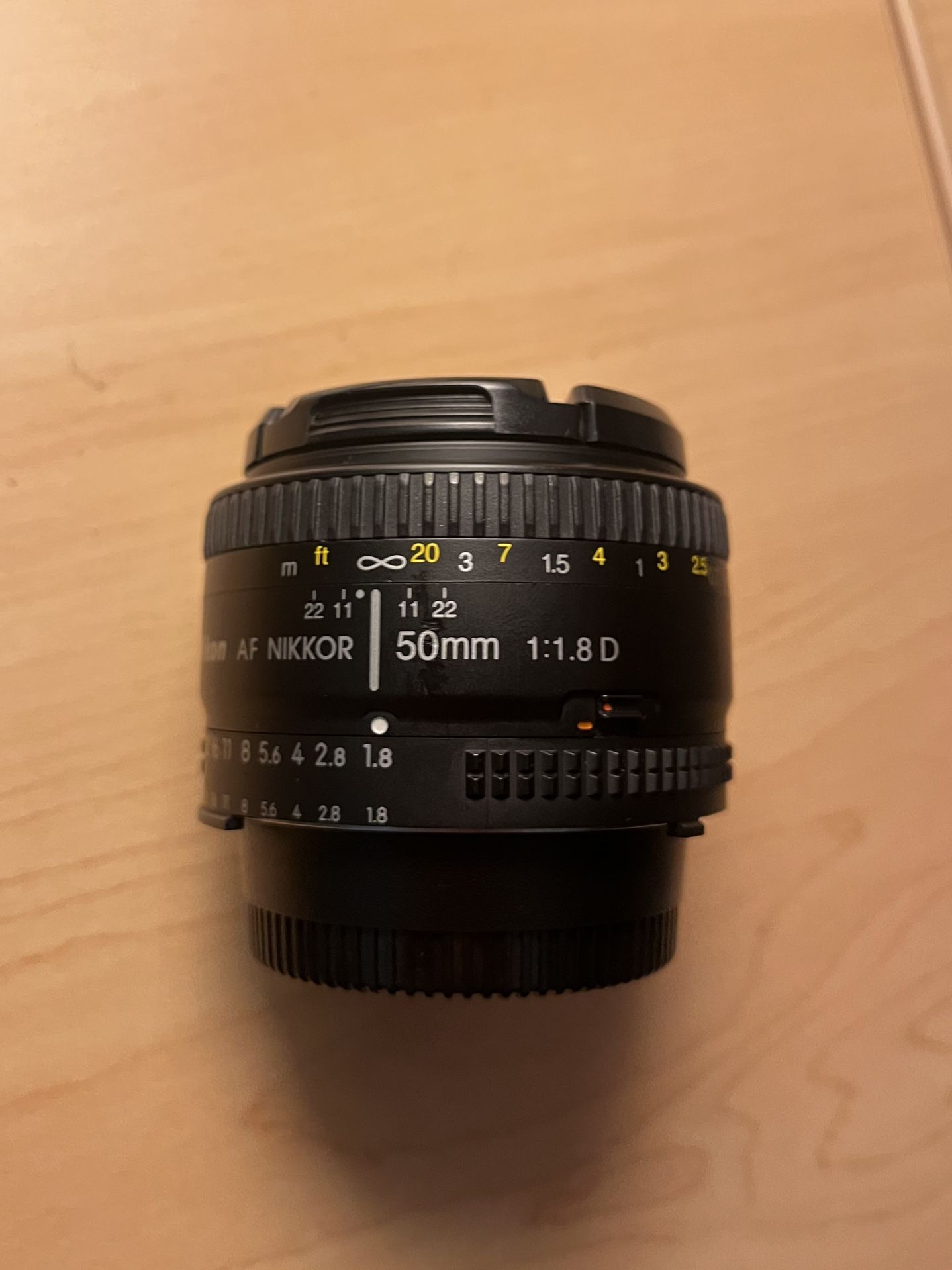 Great Condition Nikon AF Nikkor 50mm f1.8 D Lens for Sale in Phoenix ...