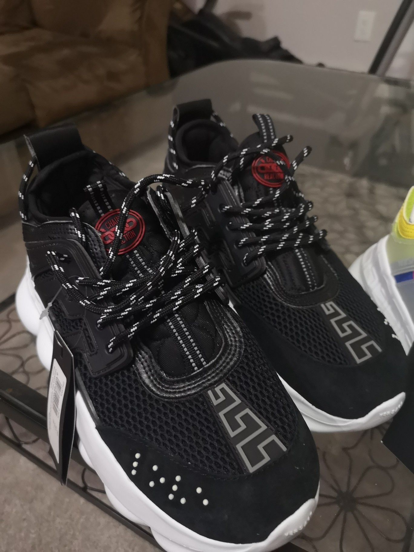 Versace chain shoes size 11, brand new never worn for Sale in New York ...