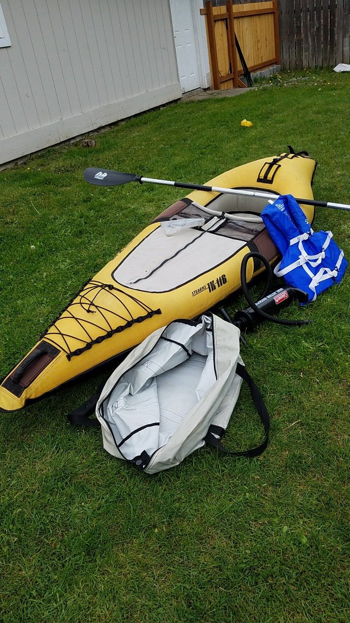Stearns B500 Inflatable kayak (1K 116) for Sale in Federal Way, WA ...