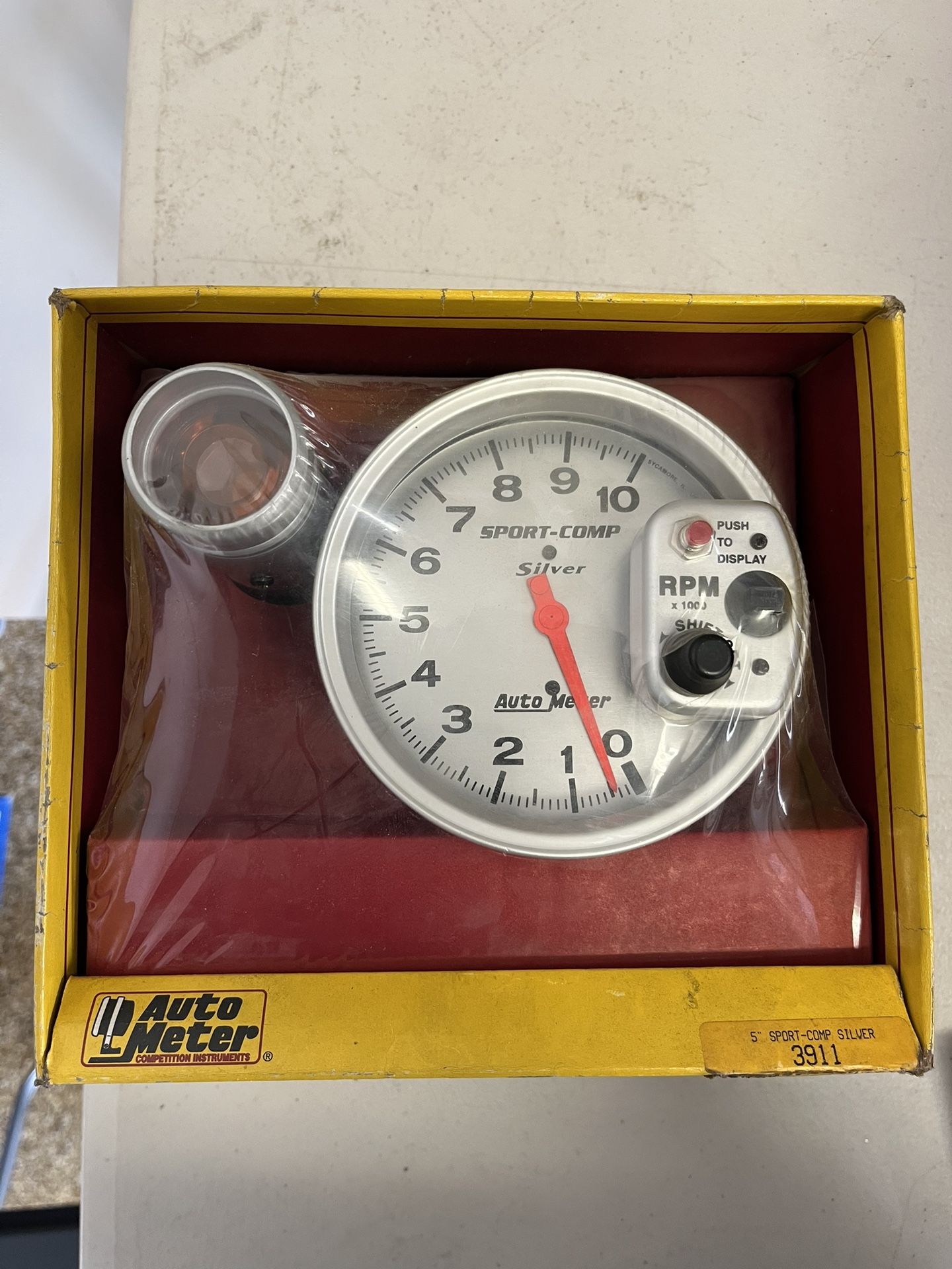 Autometer 5” Tach Sport Comp Silver 3911 for Sale in Tustin, CA - OfferUp
