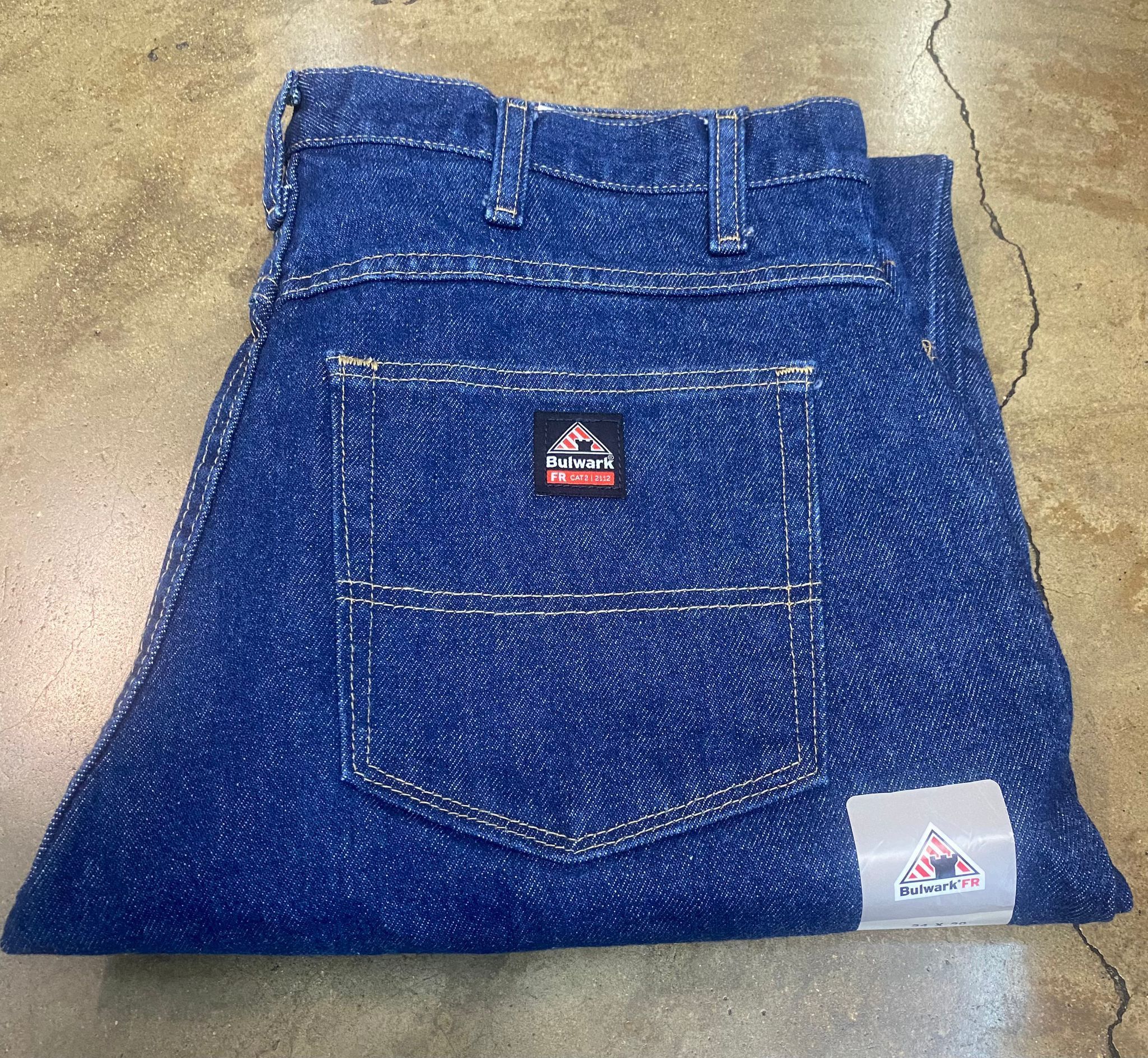 Flame Retardant Pants Bulwark FR Denim Jeans Size 32x32 Only! for Sale ...