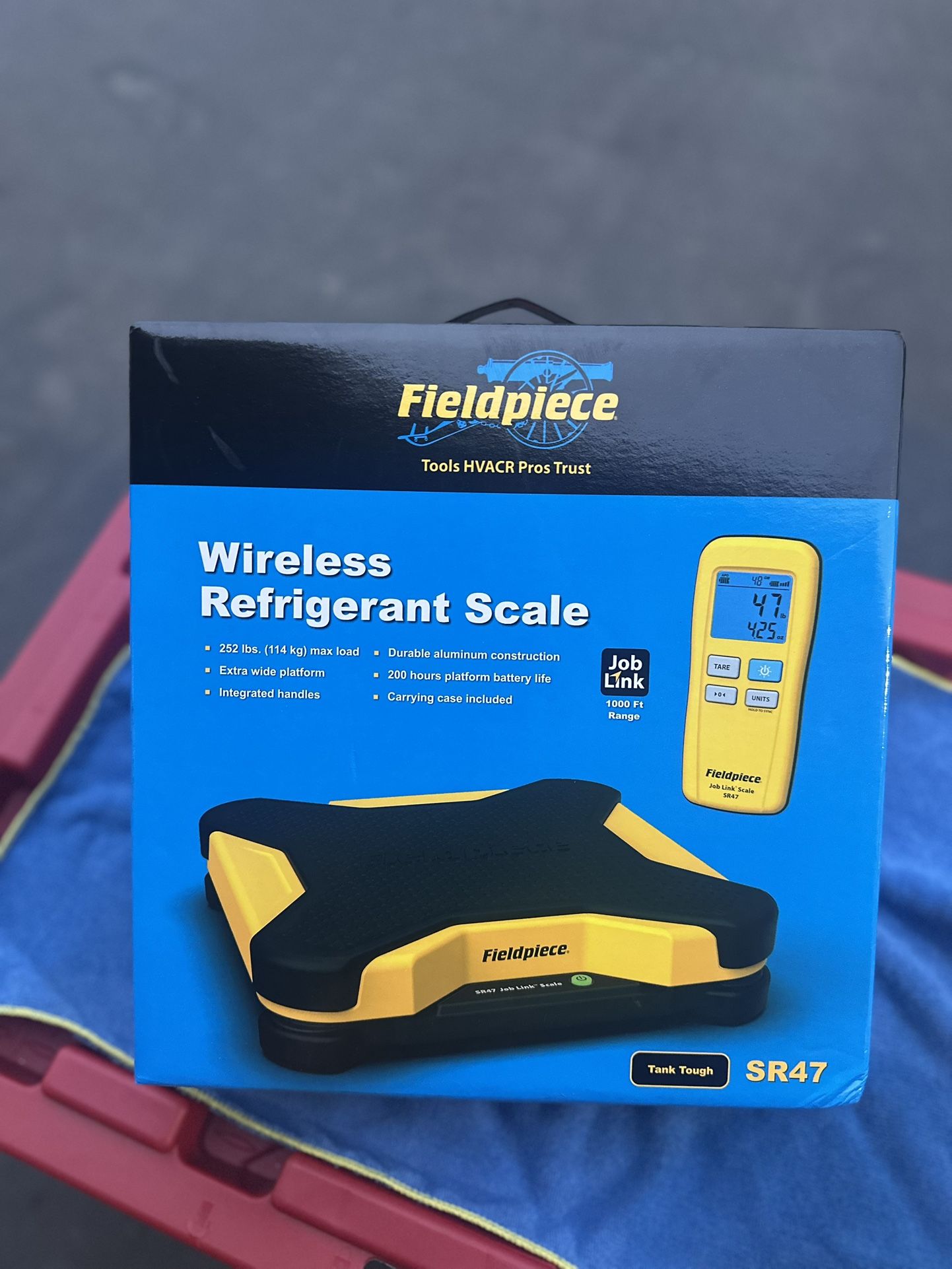 Fieldpiece SR47 Refrigerant scale for Sale in Alhambra, CA - OfferUp