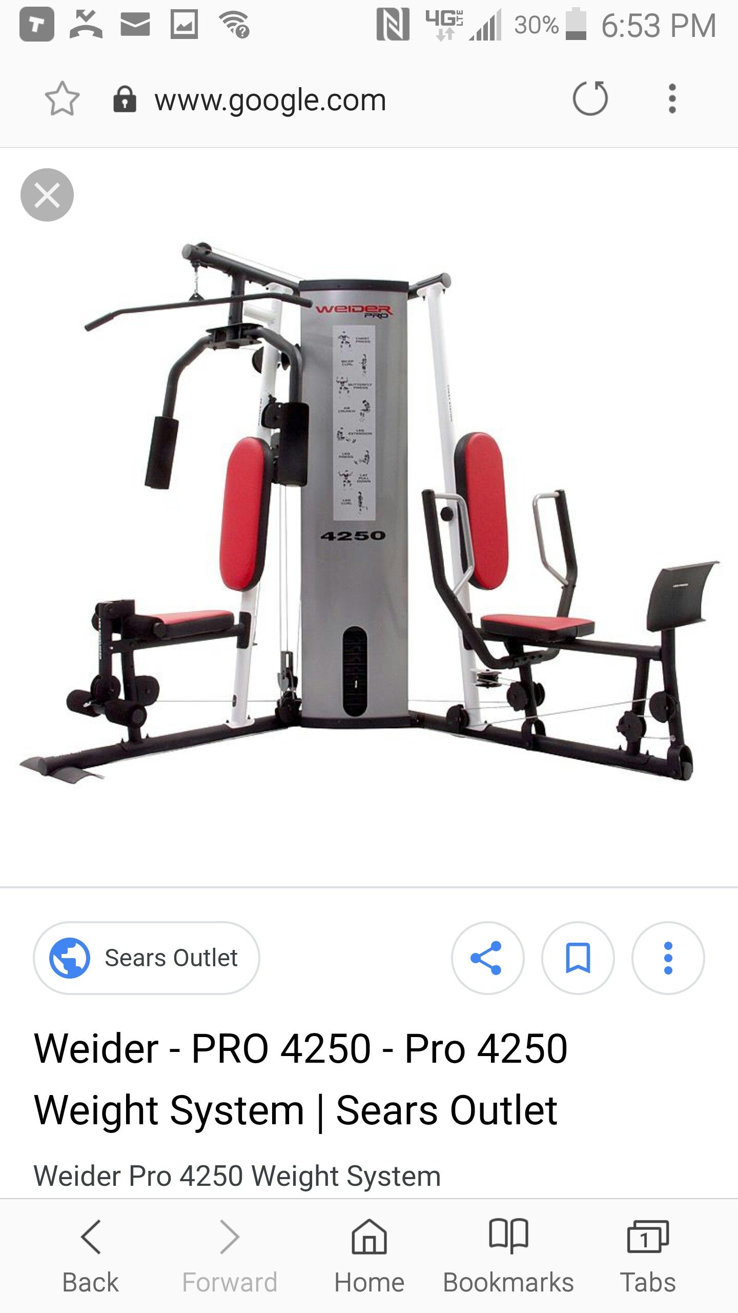 Weider pro 4250 fitness machine for Sale in Cleveland, OH - OfferUp