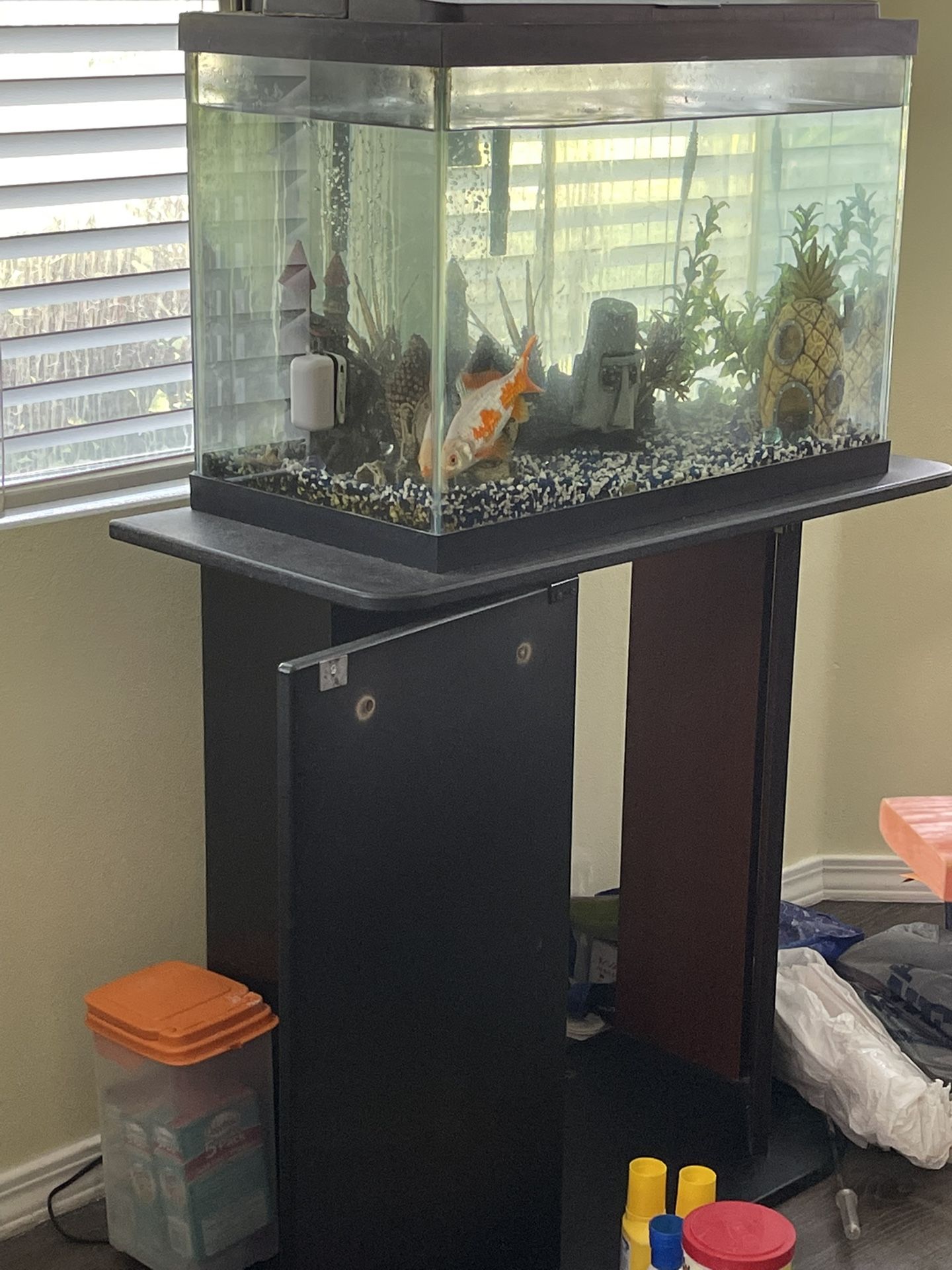 Squidward House Fish Tank