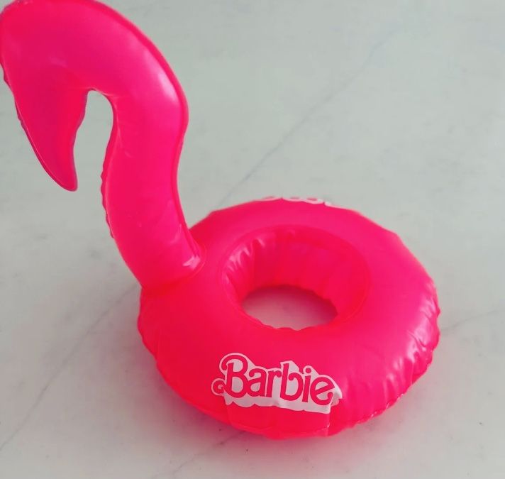 AMC EXCLUSIVE Drink Floaties 2 Pack Set (Pink Flamingo/Blue Dolphin ...