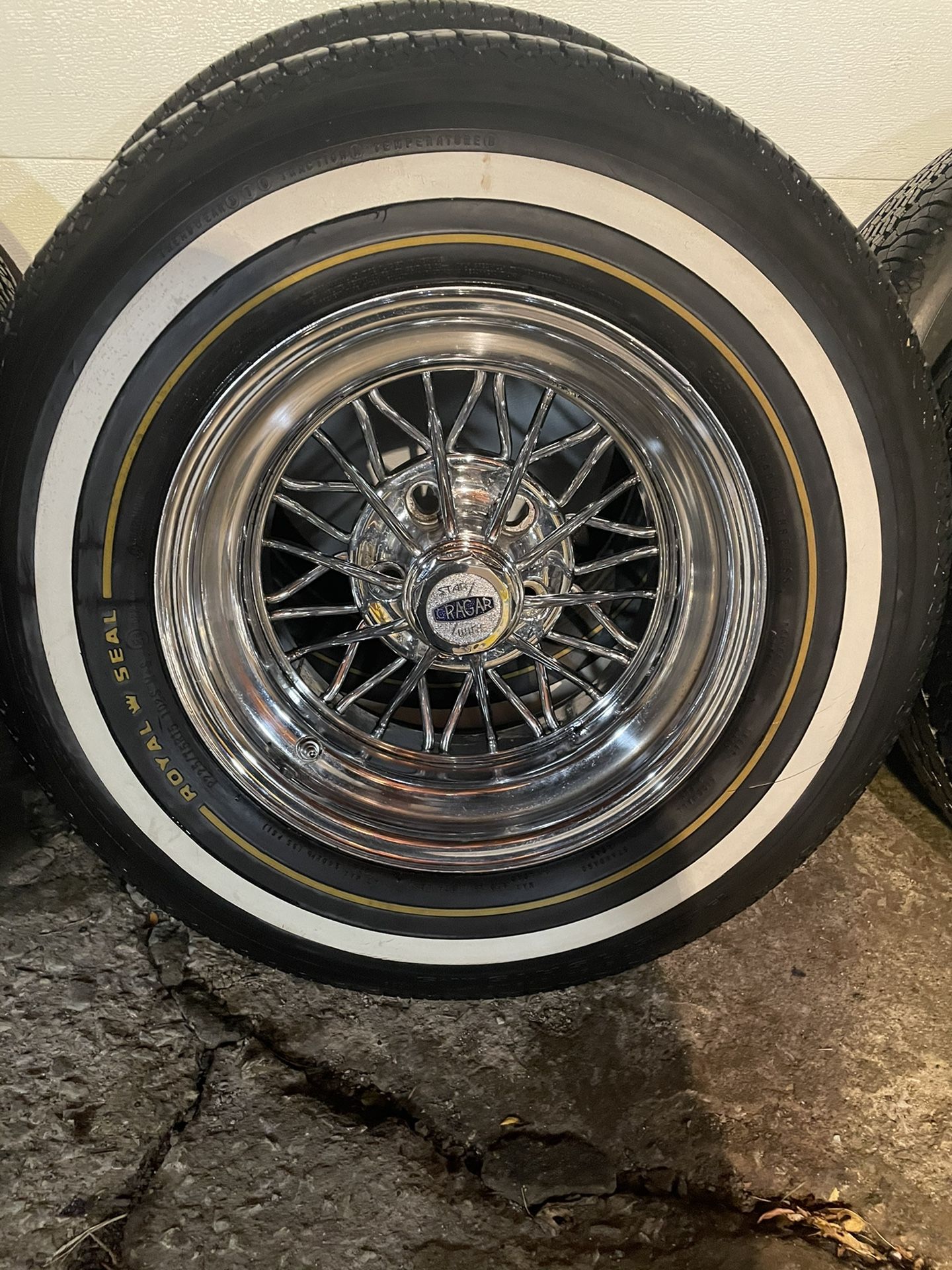Cragar Star Wire Wheels 30 Spoke for Sale in Chicago, IL - OfferUp