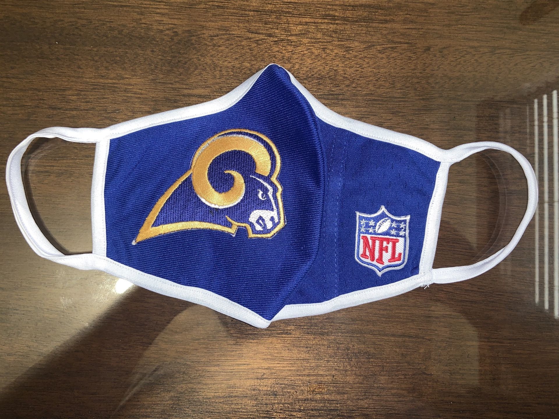 Los Angeles Rams NFL Jersey Face Mask Mouth Cover for Sale in La Puente ...