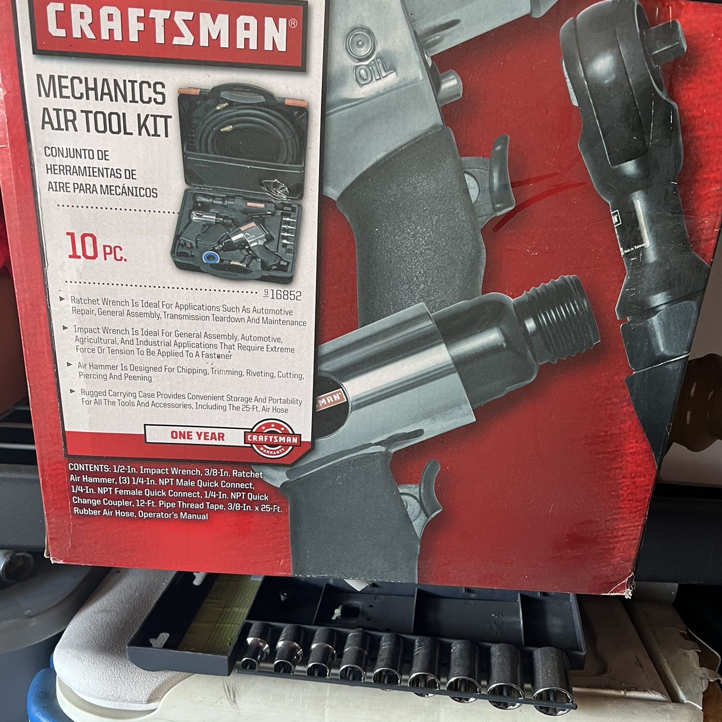 Craftsman Mechanics Air Tool Kit 10 Piece Save 35% | www.oceanproperty ...