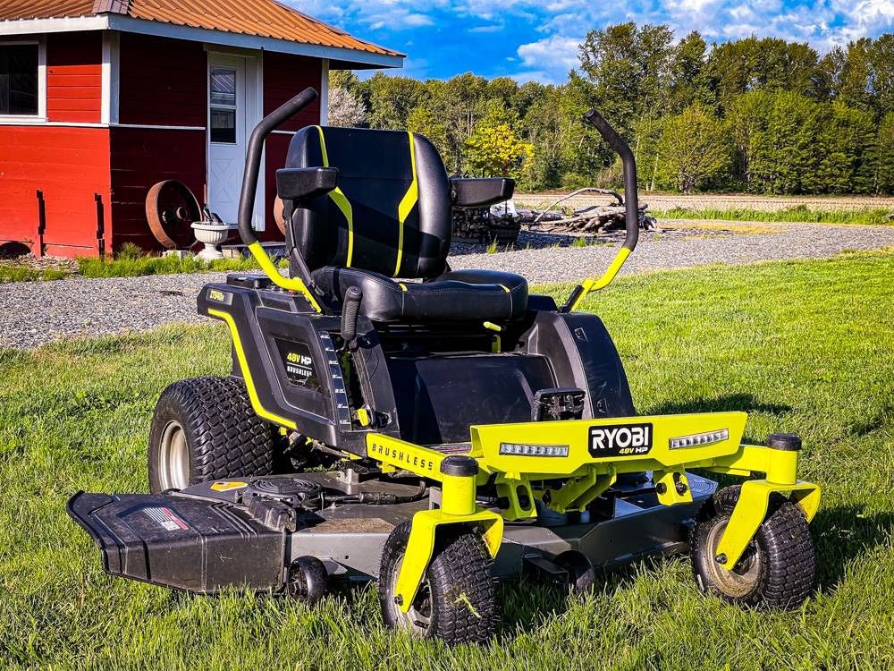 Ryobi 54" Battery Electric Zero Turn Riding Mower for Sale in Arlington ...