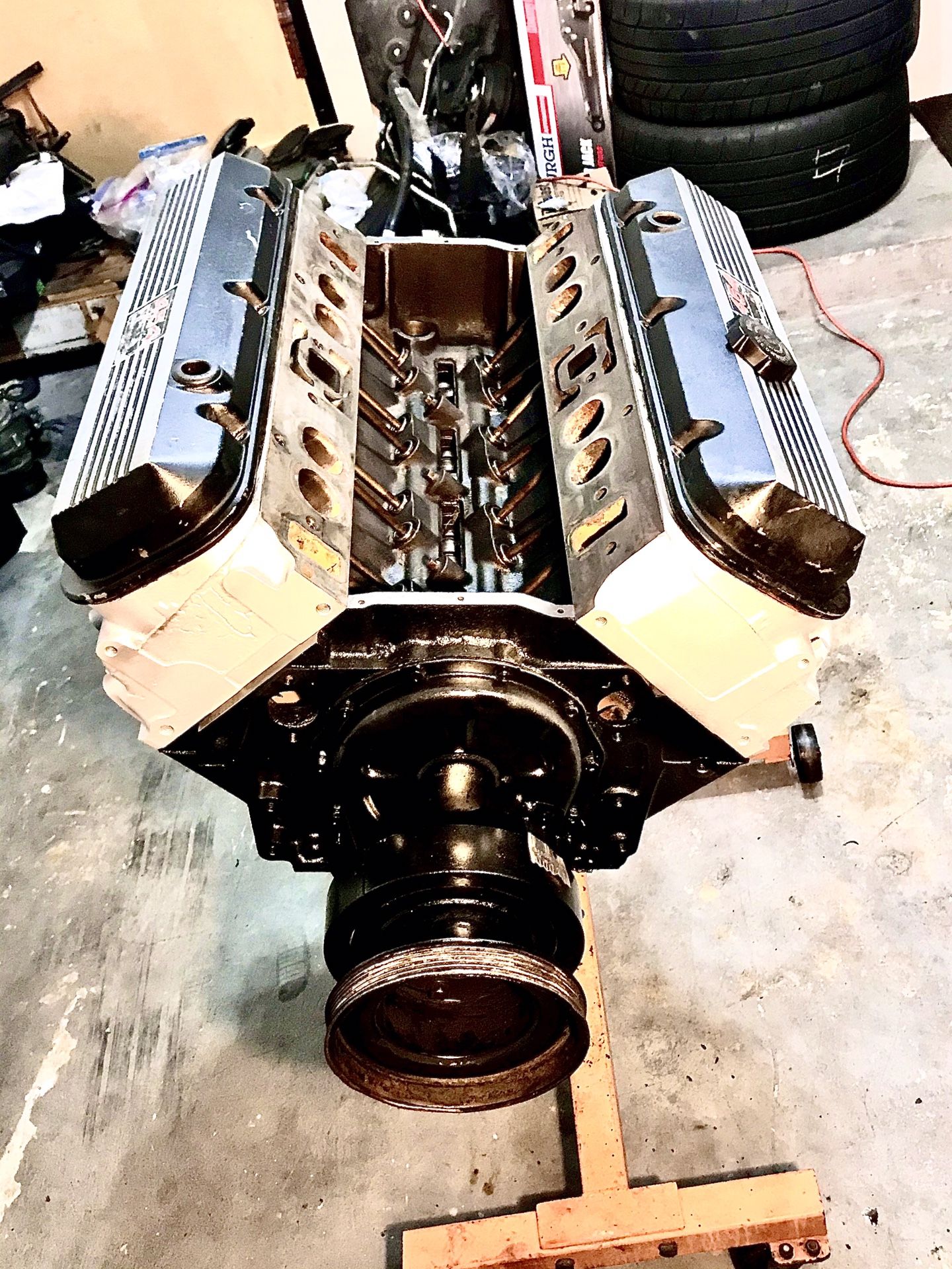 BIG BLOCK CHEVY MOTOR ENGINE 454 V8 - 4 Bolt Main - PRICED TO SELL NOW ...