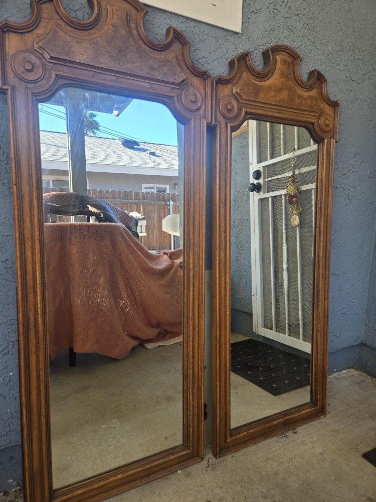 2 stand upclassic mirrors 53Hx21.5 for Sale in Chino Hills, CA - OfferUp