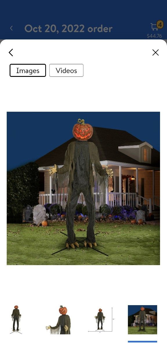 12 Ft Gemmy Animated Skeleton Ghoul for Sale in Spring Hill, FL - OfferUp