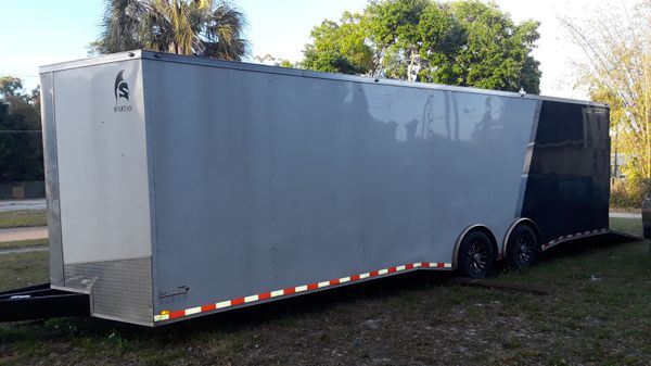 28 ft enclosed trailer or car trailer for Sale in St. Petersburg, FL ...