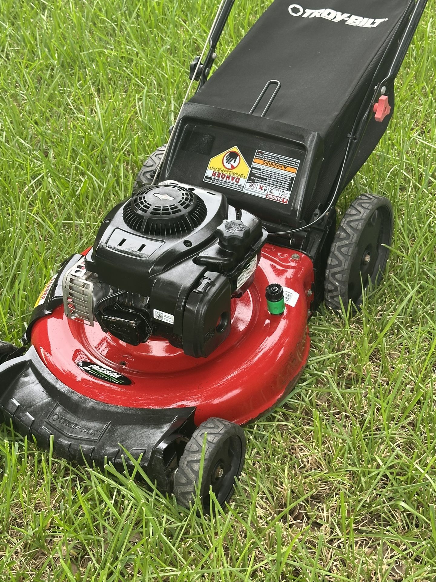 21” Troy Bilt Push Mower With Bagger for Sale in San Antonio, TX - OfferUp