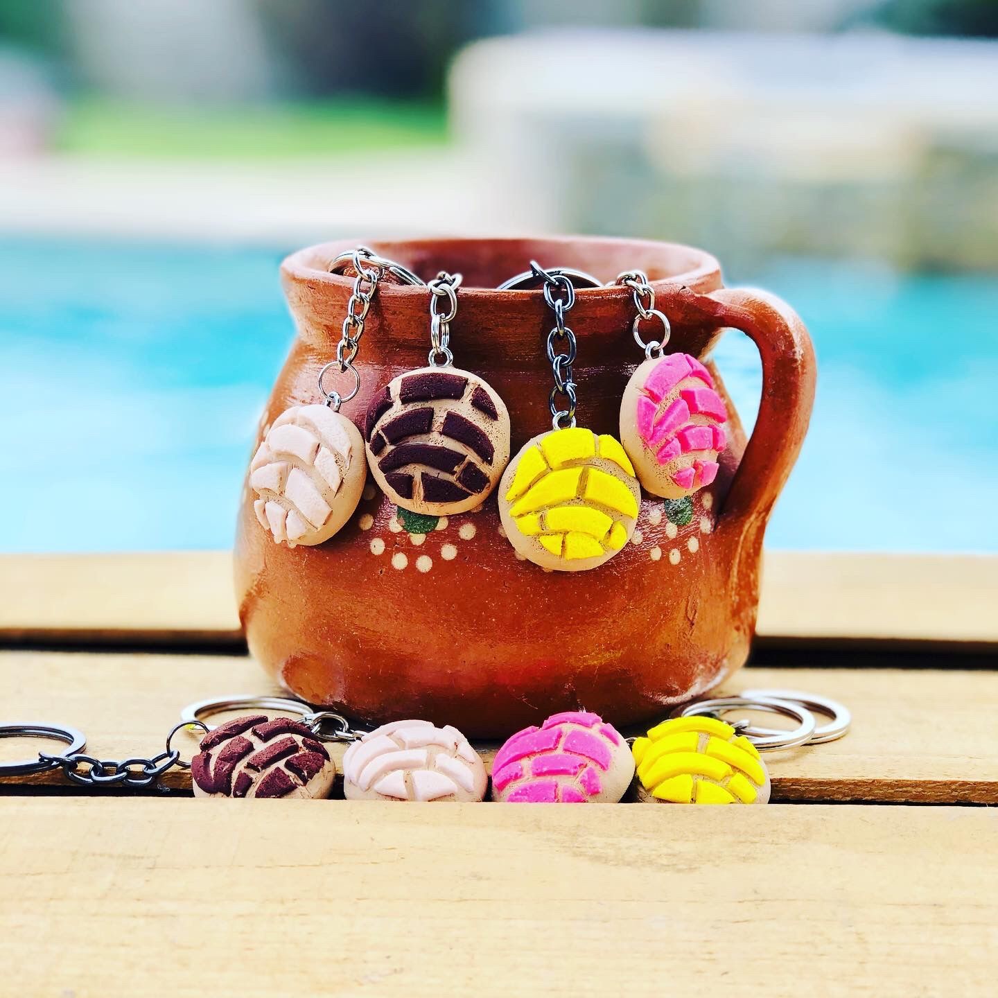 Concha Keychains/Pan Dulce Keychain/Mexican Bread for Sale in Mcallen ...