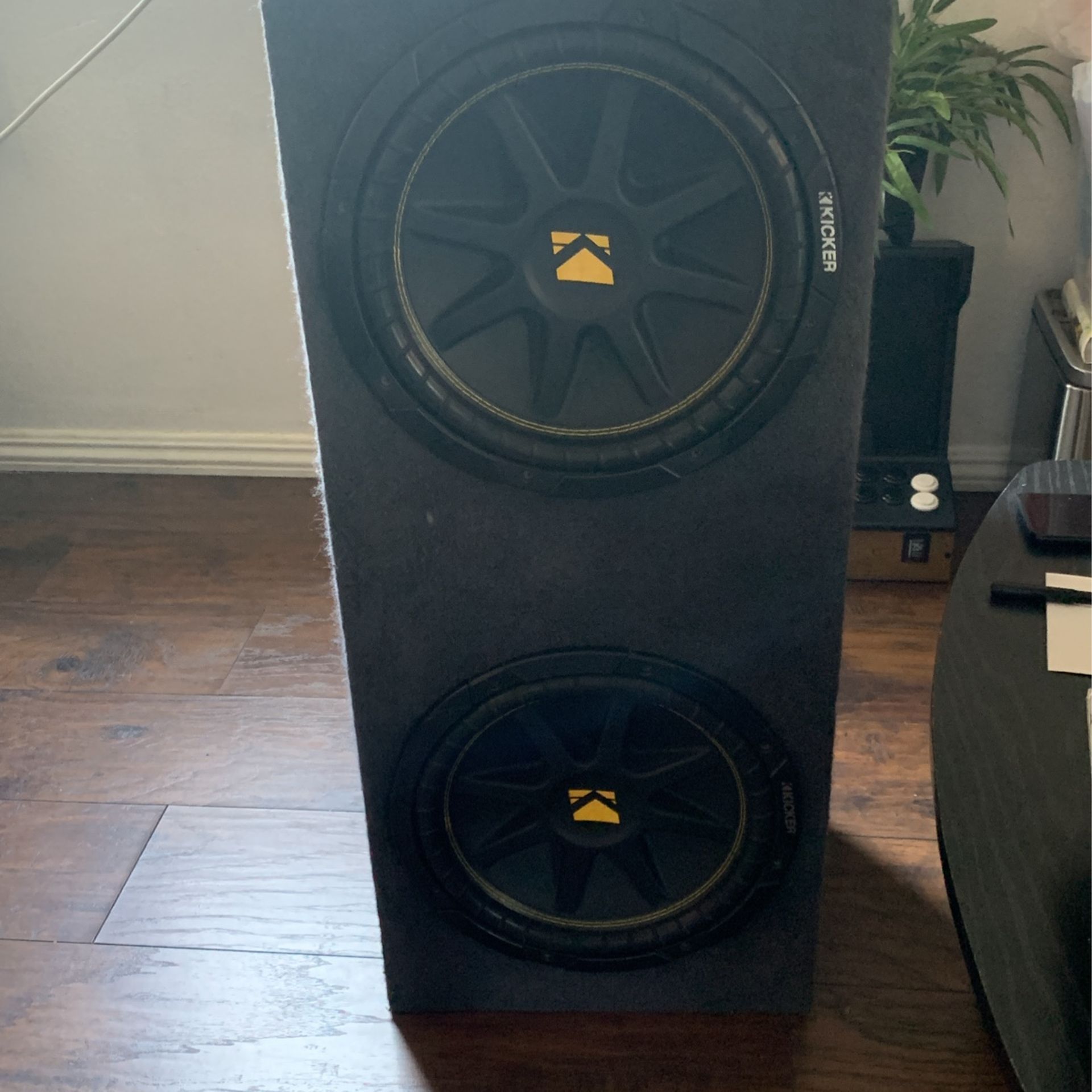 12” Inch Kicker Subwoofer dual Box for Sale in Riverside, CA - OfferUp