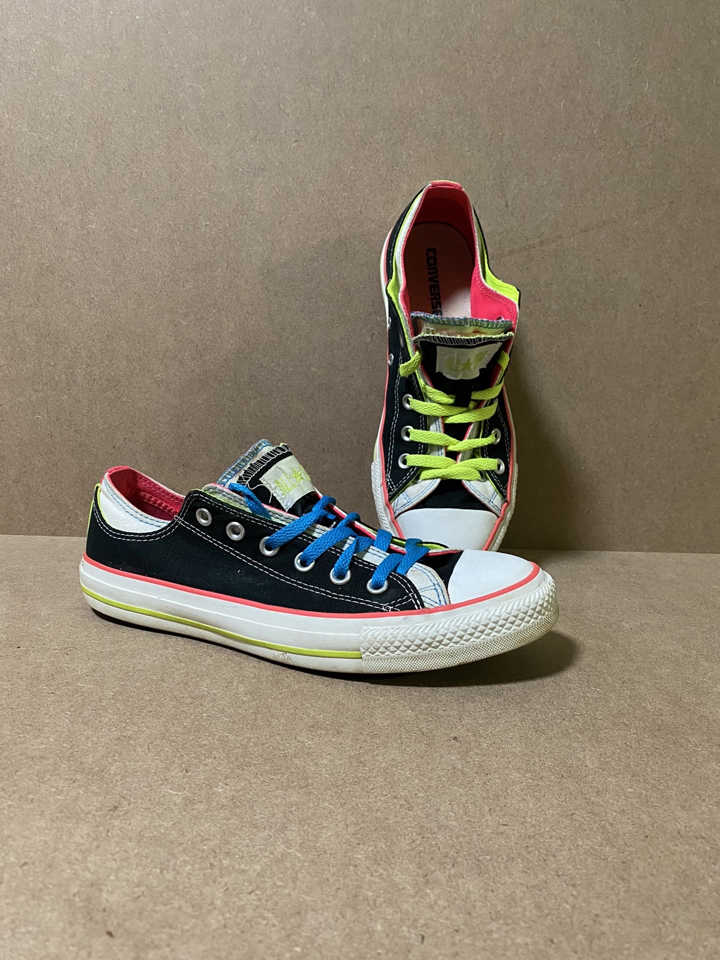Converse All Star Chuck Taylor Double Tongue Neon Colors Unisex Wo’s 10 ...