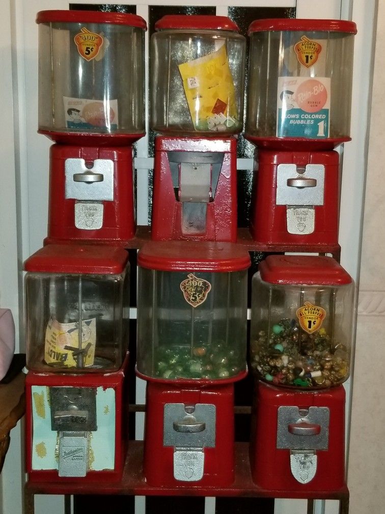 Bubble Gum Machines Acorn Original Vintage for Sale in Boca Raton, FL ...