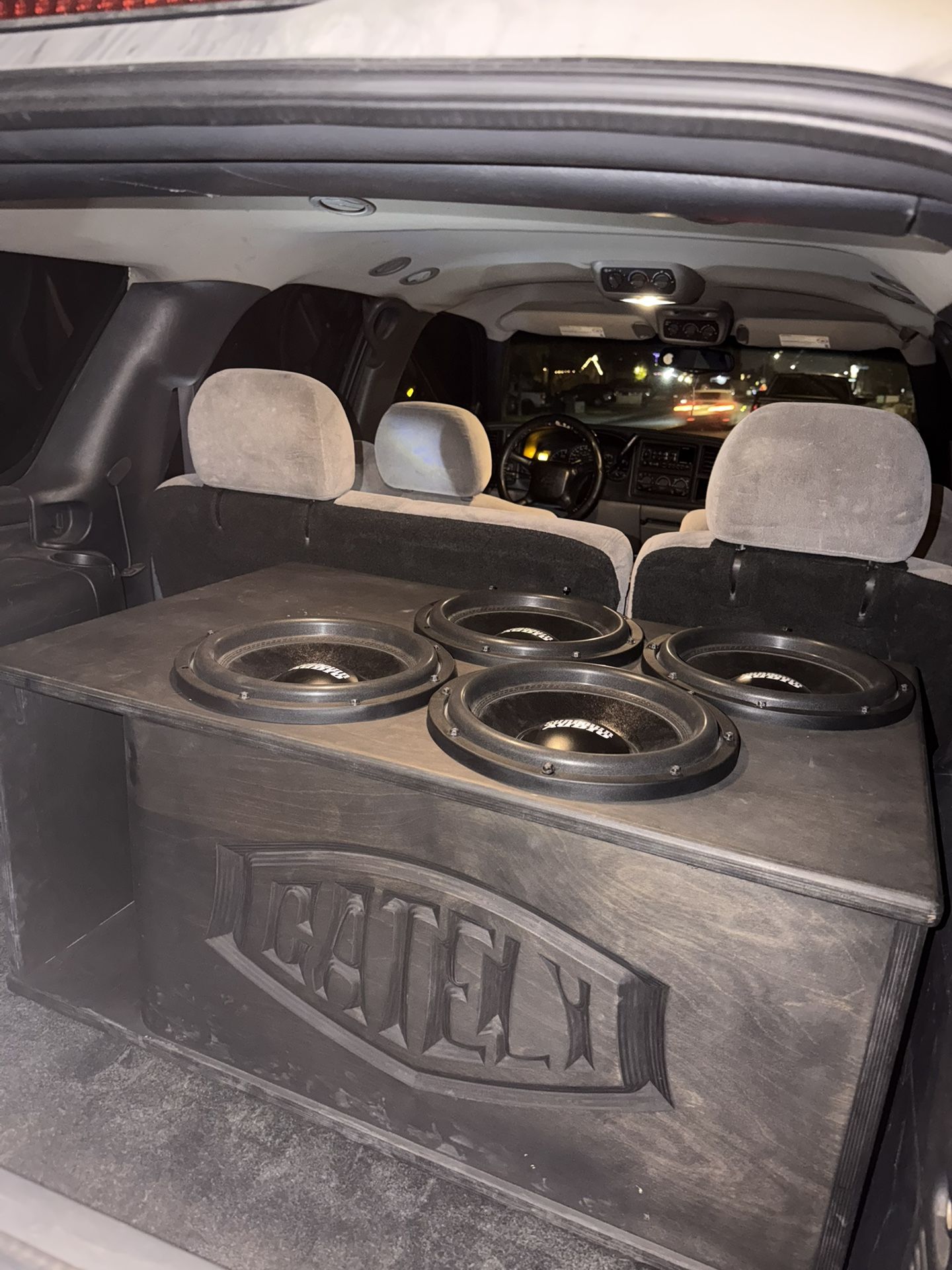 Gatley audio subwoofer Box for Sale in Moreno Valley, CA - OfferUp
