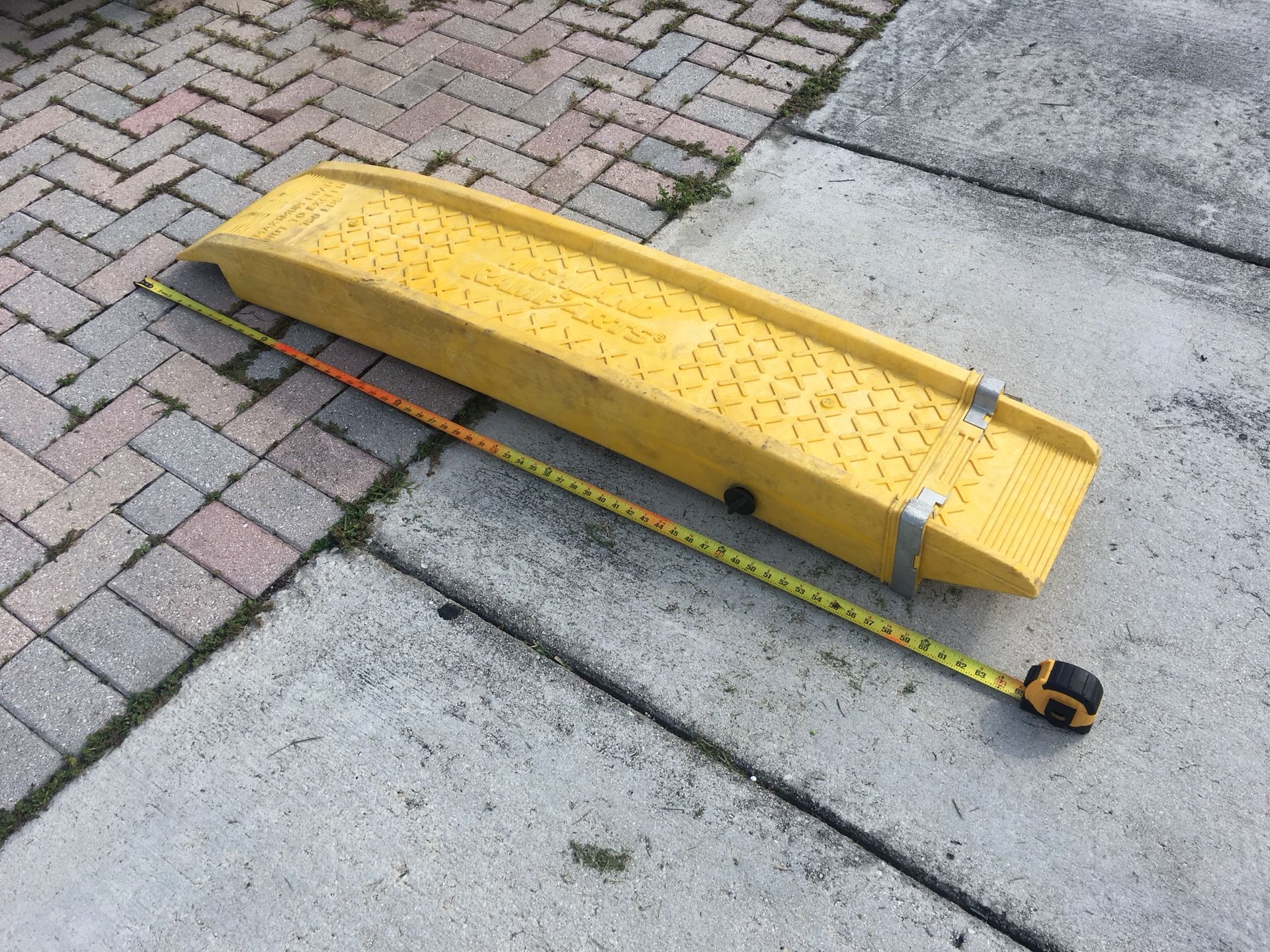 Plastic-Motorcycle Telescopic Ramp. Highland Ramp Arts. Max Load not to ...