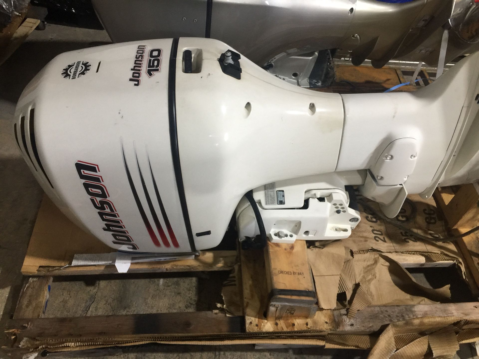 2003 Johnson 150 hp 25” outboard boat motor Evinrude 135 175 200 for ...