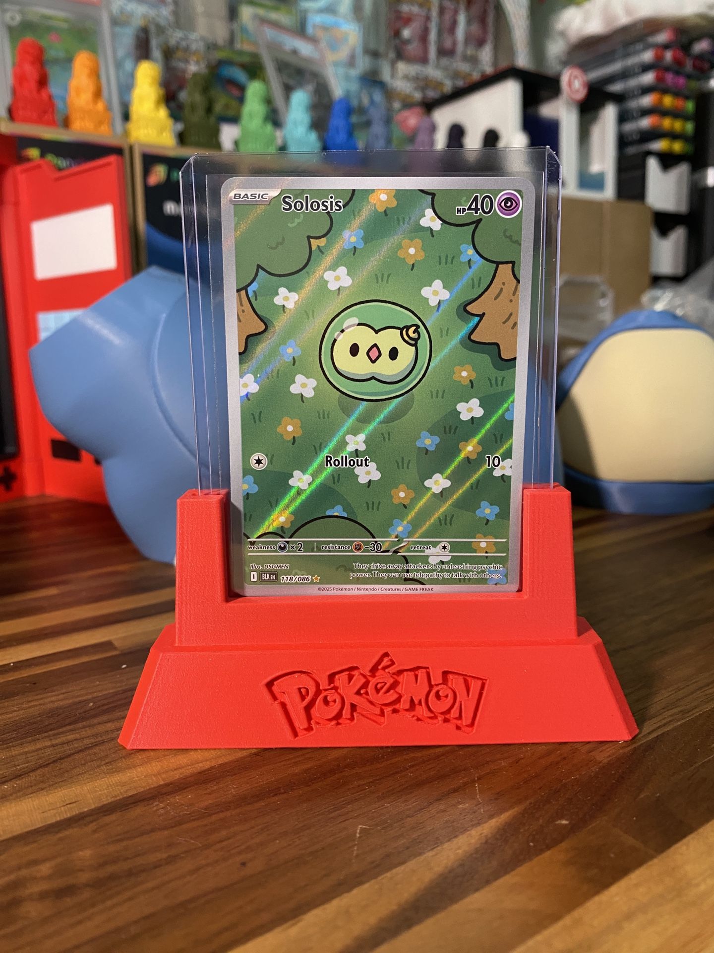 Pokemon 2025 Solosis 118/086 Black Bolt Illustration Rare Holo for Sale in Stanton, CA - OfferUp