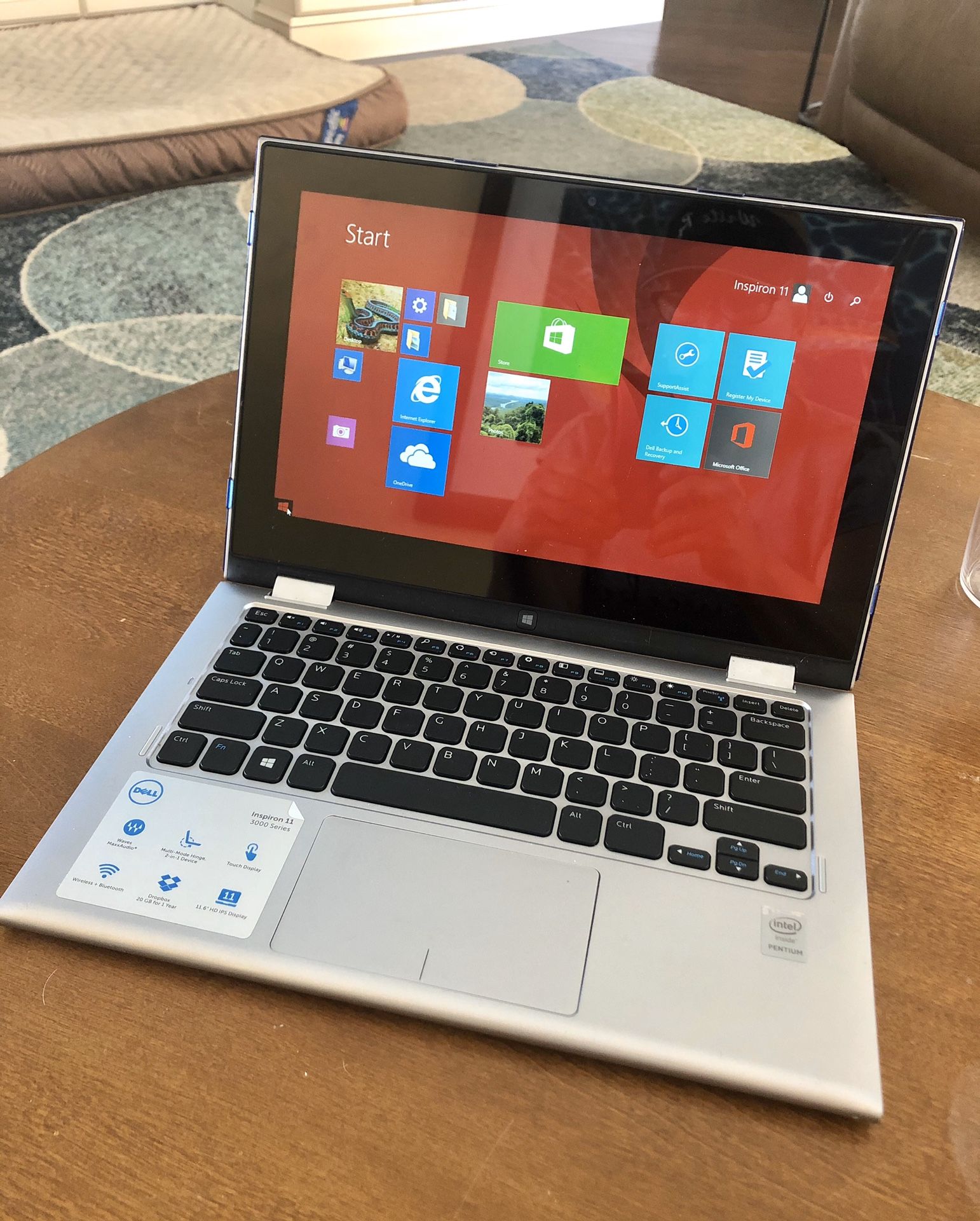 Dell Inspiron 11 3000 series Laptop/Tablet w/Touchscreen for Sale in ...