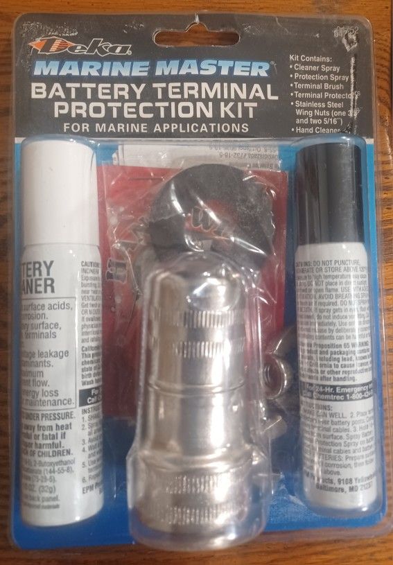 Deka Marine Master Battery Terminal Protection Kit for Marine ...