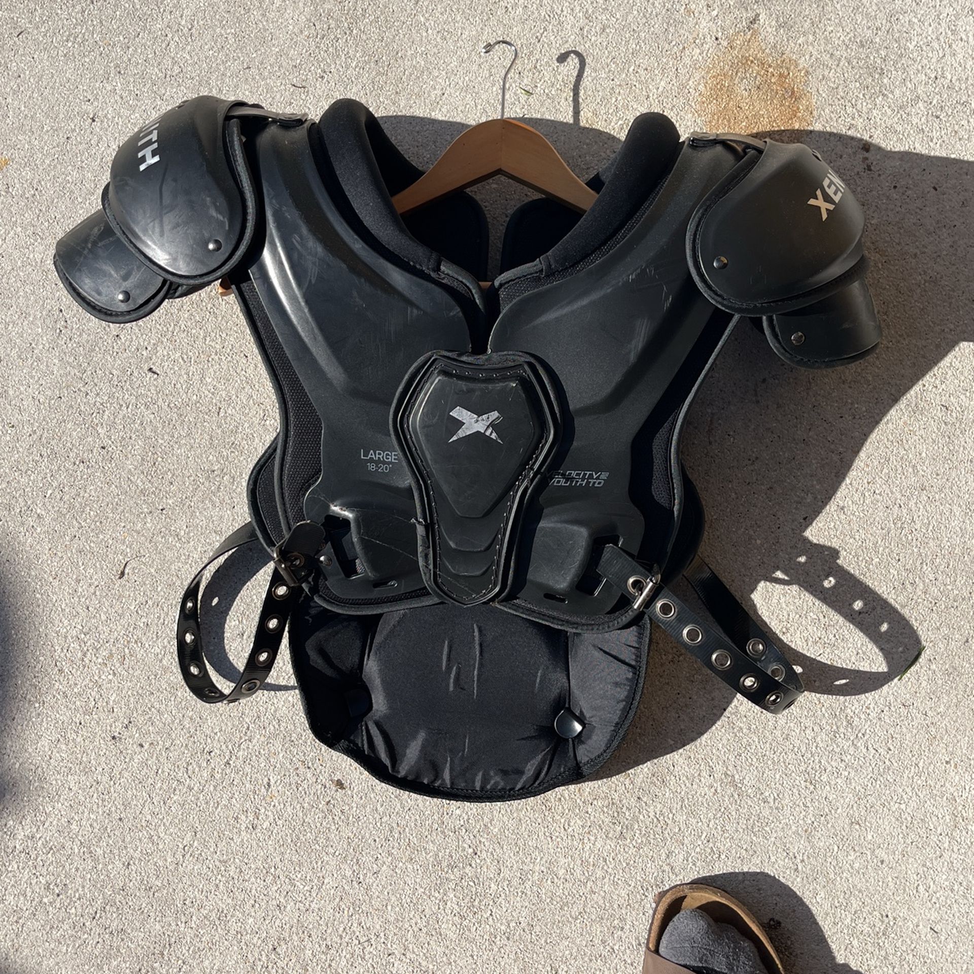 Xenith Velocity 2 Football Pads With Premium Back Plate. for Sale in ...