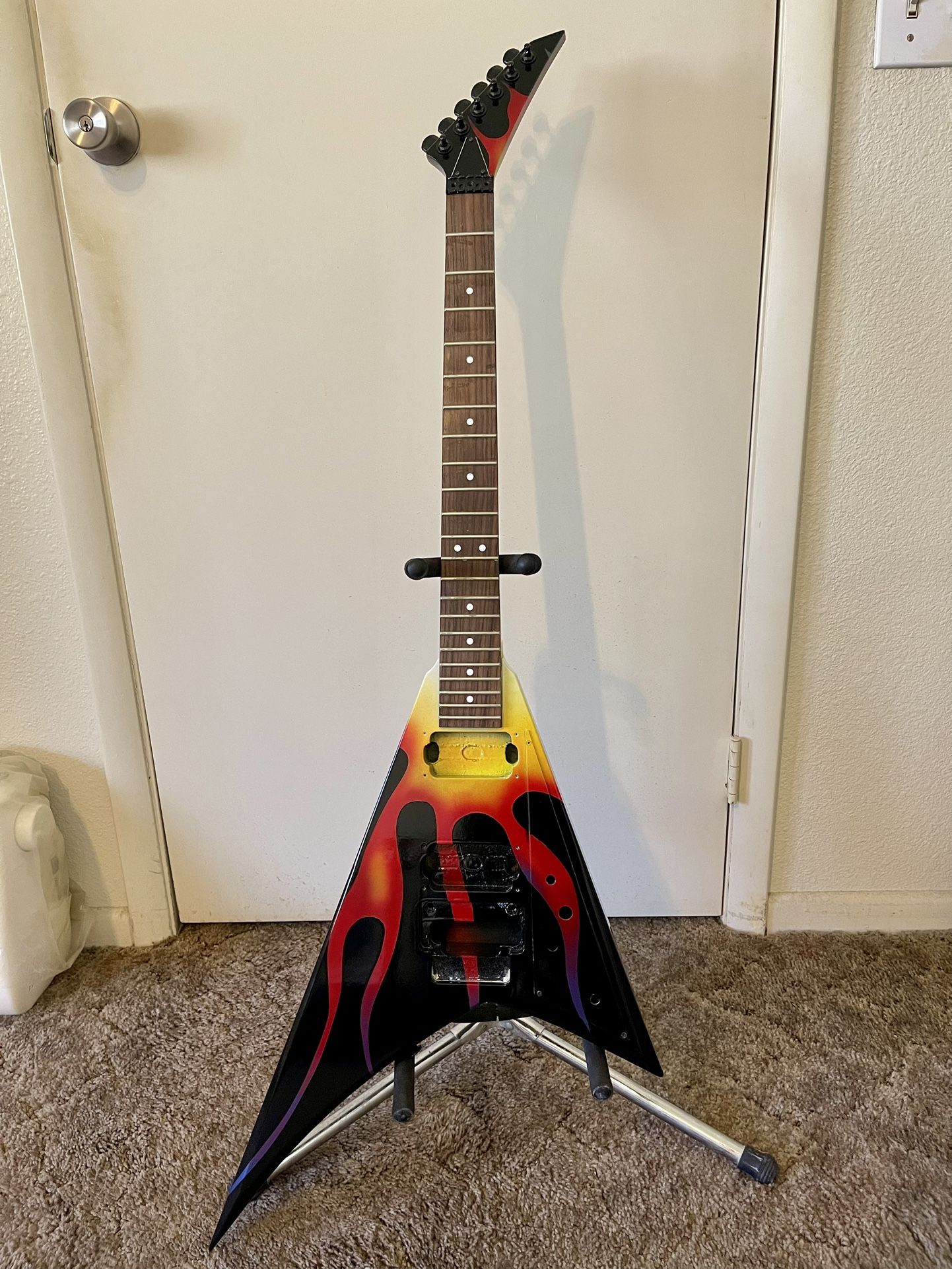 1996 Jackson Rhoads Performer PS3 MIJ with Charvel Jackson Hardshell ...
