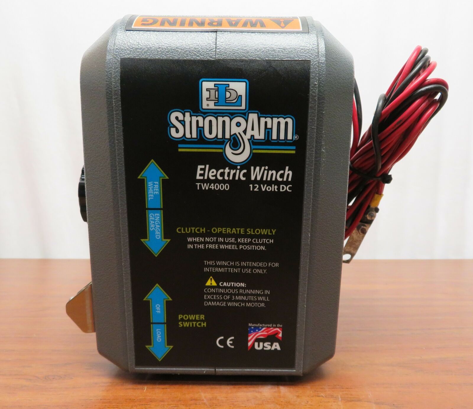 Dutton Lainson Strongarm TW4000 Electric Winch 20' x 2" wide Strap ...